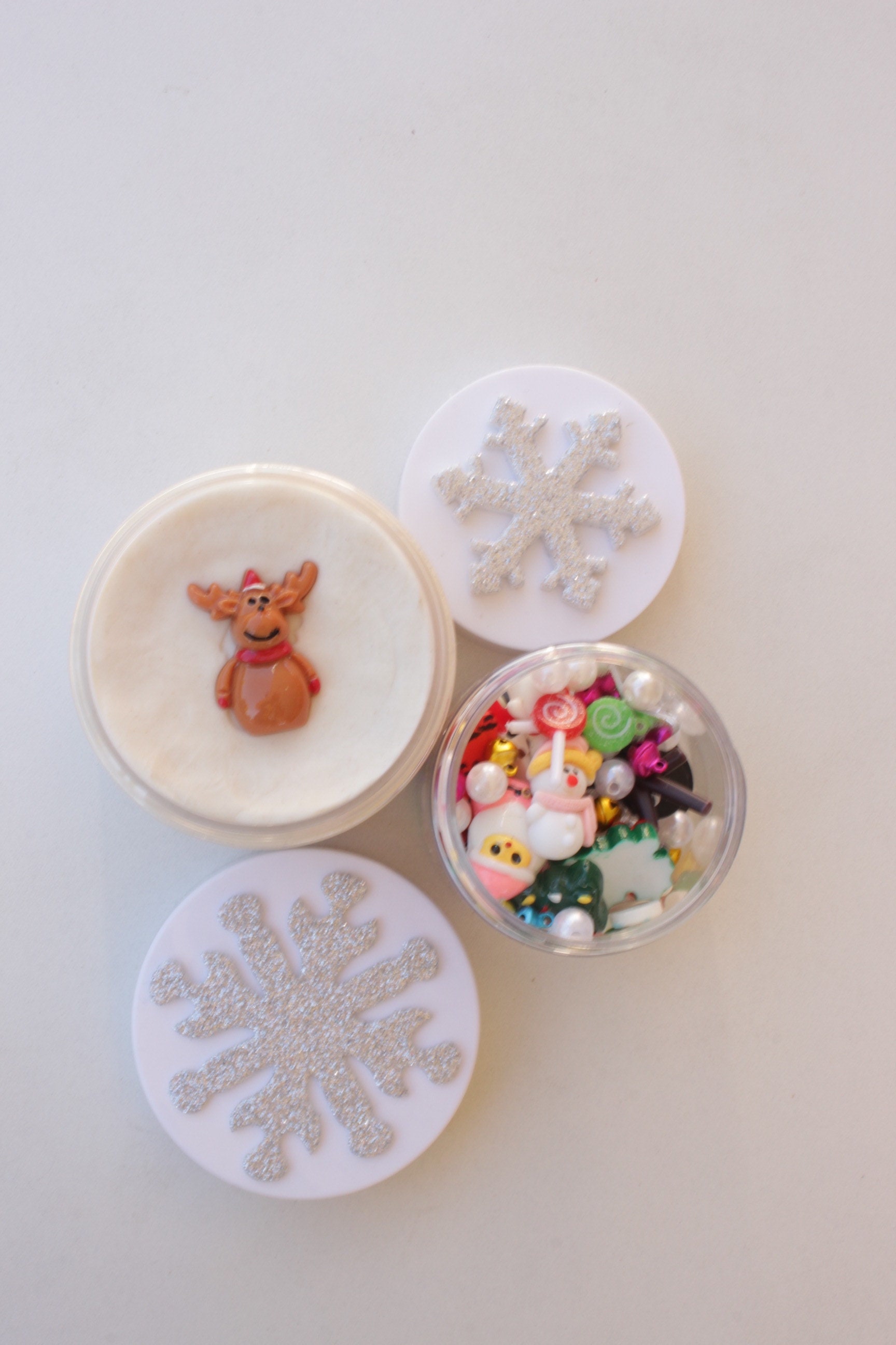 Winter Sensory Playdough Kit, Mini Playdough Kit, Build a Snowman Kit ...