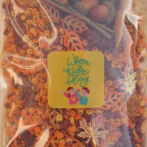Fall Leaves Sensory Bin Filler, Imaginative Play, Autumn Activity for ...