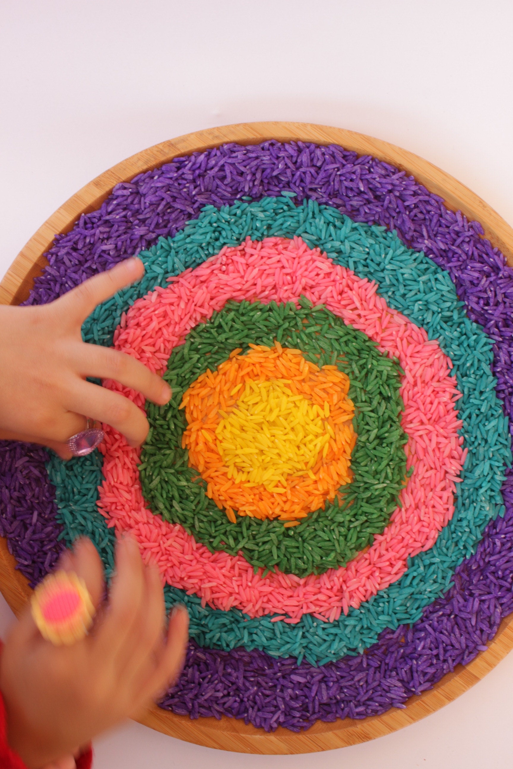 Colored Rice Sensory Filler, Sensory Bin, Sensory Pasta, Sensory Play ...