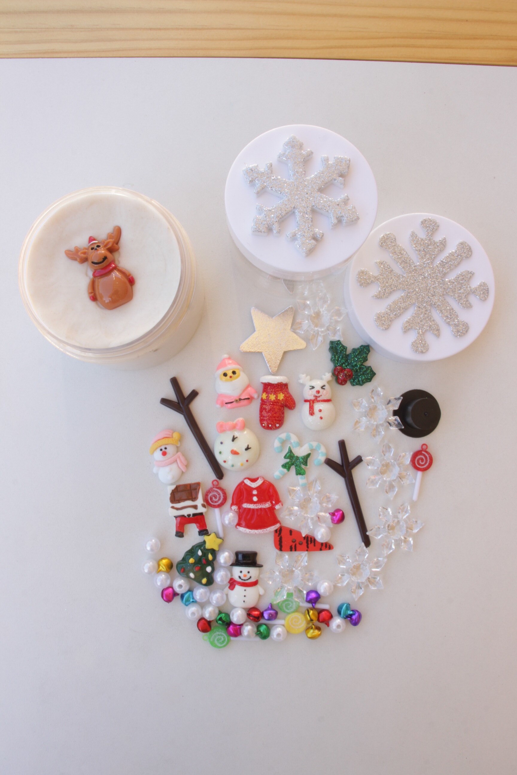 Winter Sensory Playdough Kit, Mini Playdough Kit, Build a Snowman Kit ...