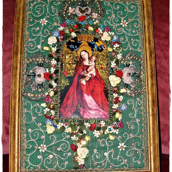 Virgin Mary Postcards - Etsy