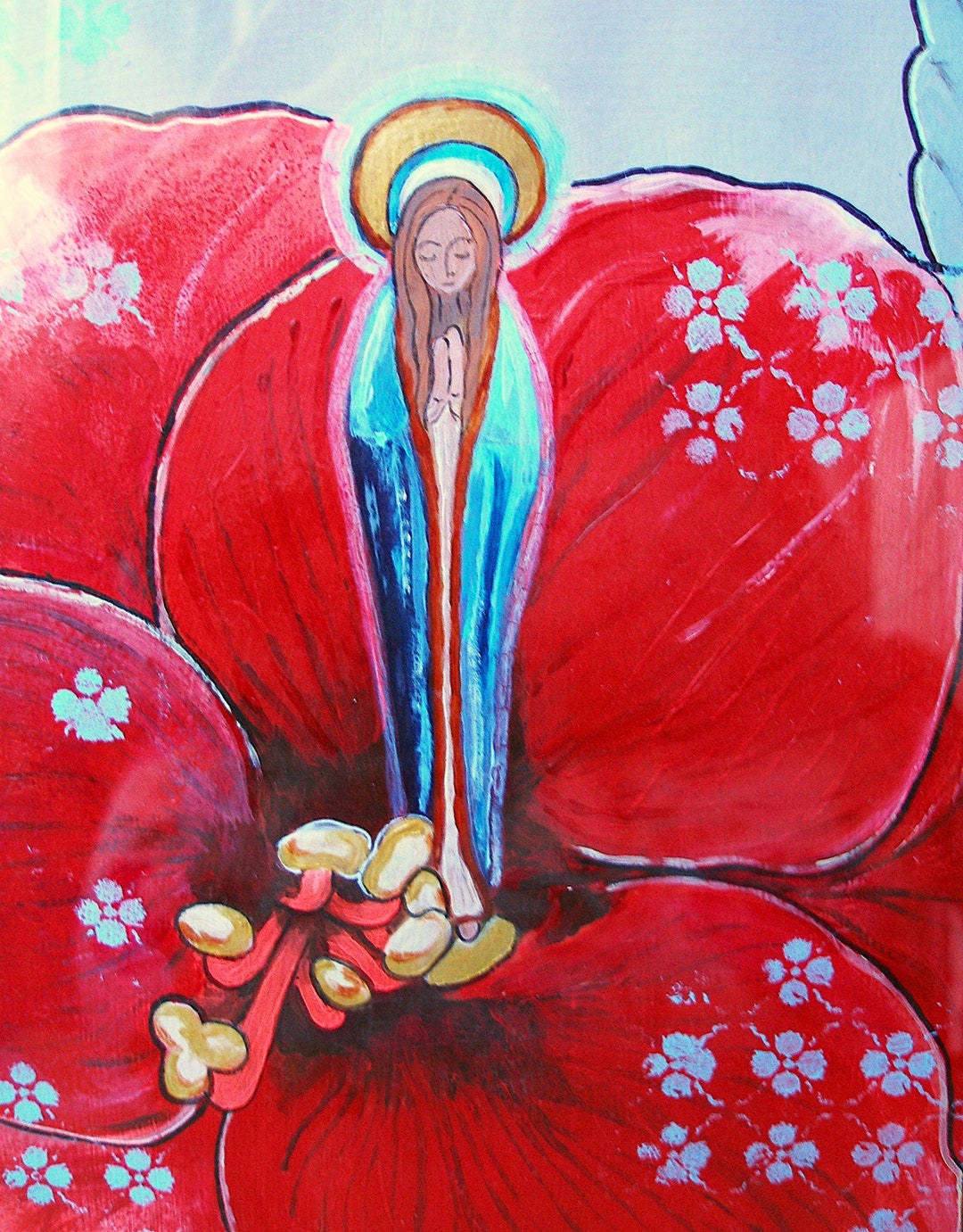 Original Painting Acrylic Painting Spiritual Art For The Wall The