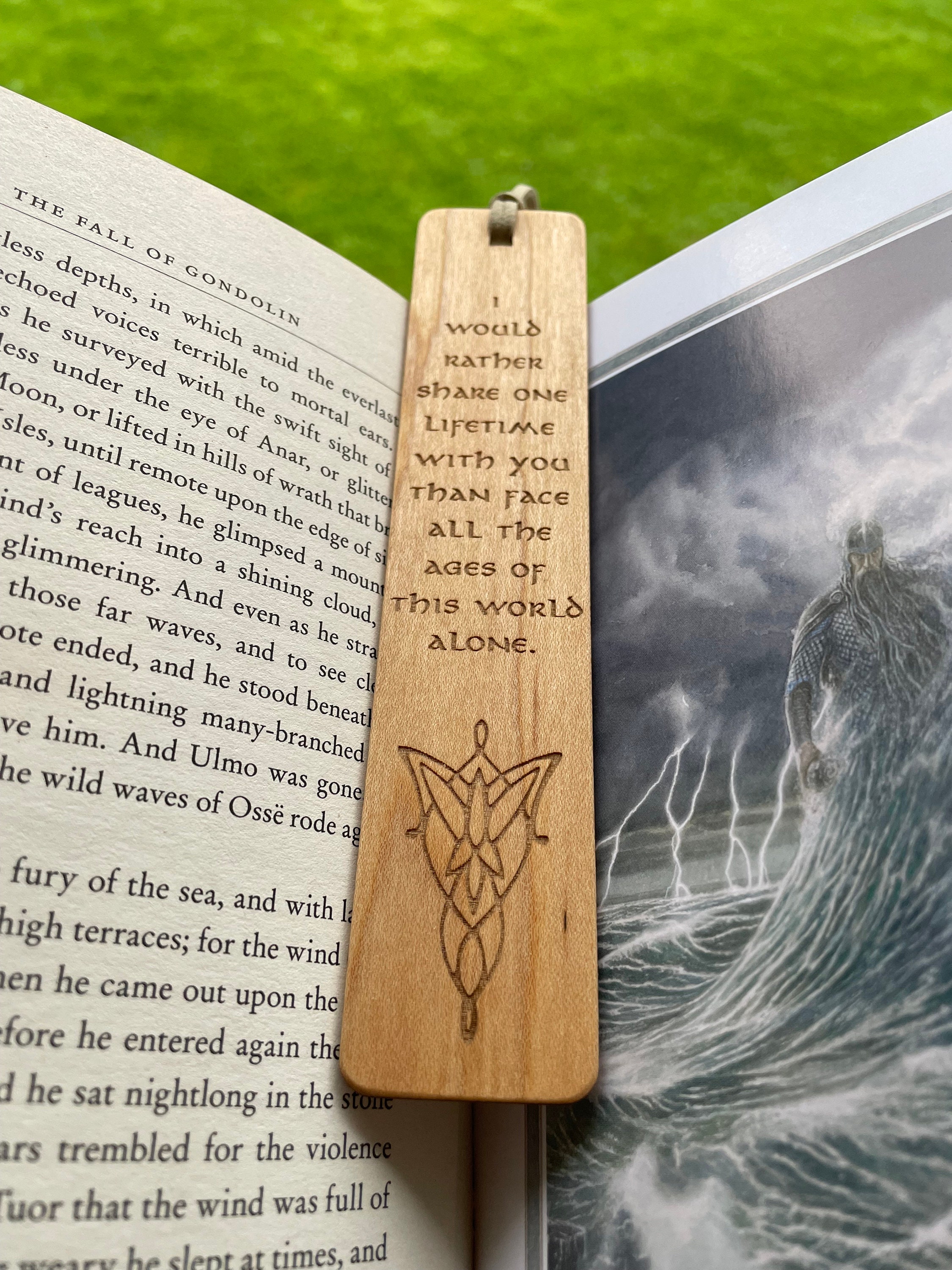 Arwen Quote, Lord of the Rings, J.r.r.tolkien, Laser Engraved Bookmark ...