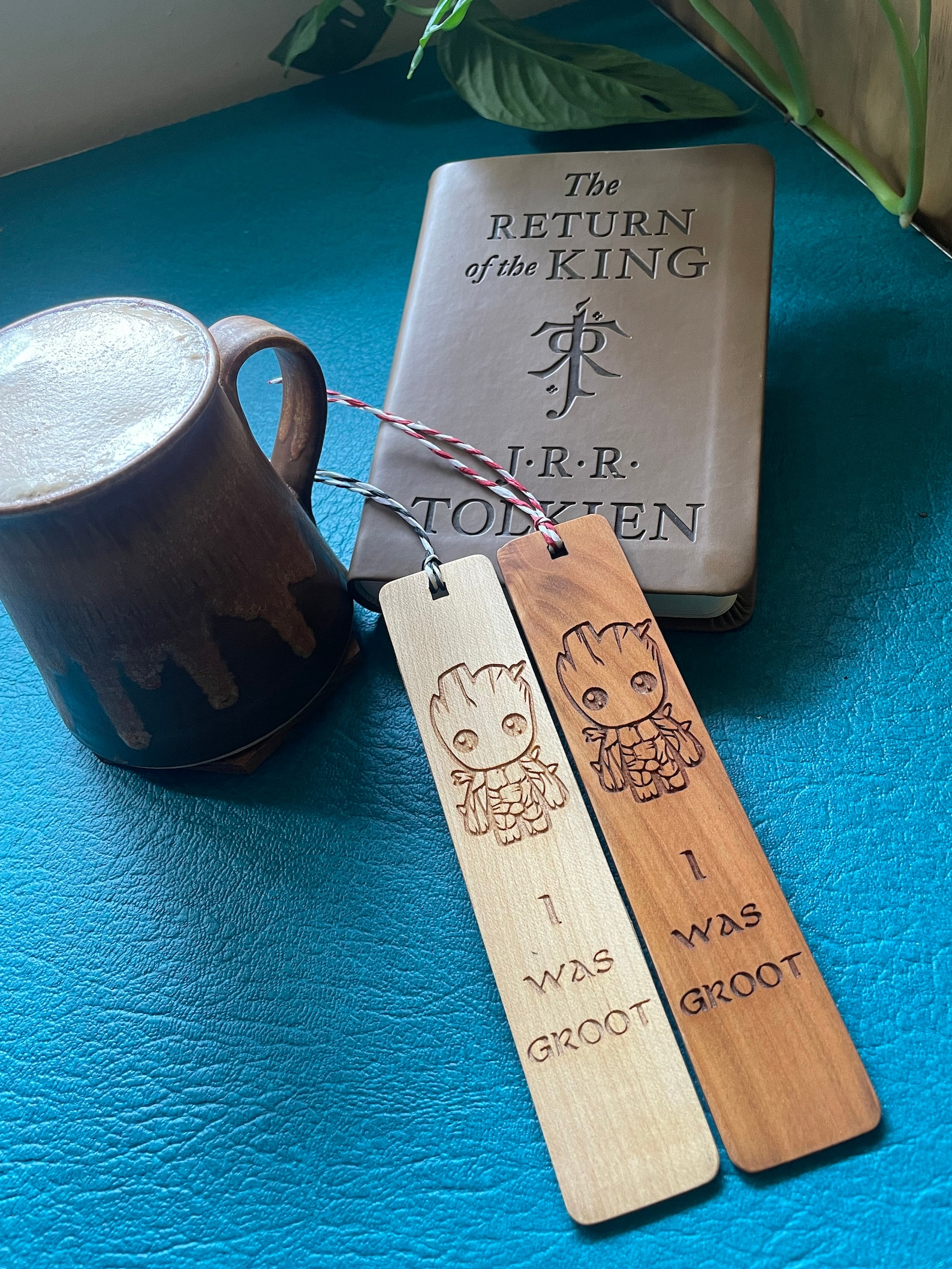 Laser Engraved Wooden Bookmark " I Was Groot" - Etsy