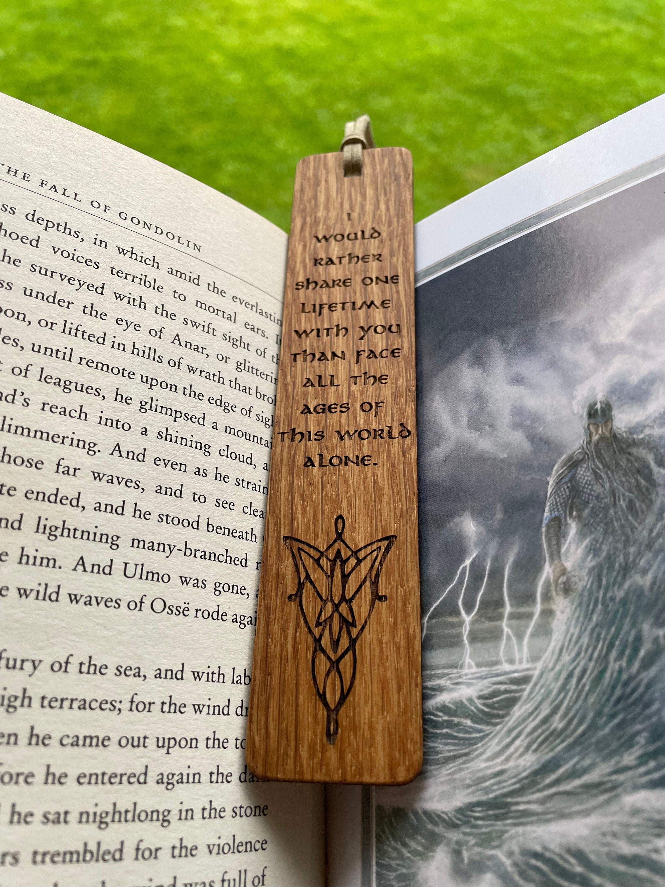 Arwen Quote, Lord of the Rings, J.r.r.tolkien, Laser Engraved Bookmark ...