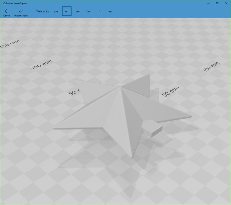 Christmas Star - STL File for 3D Printer - Etsy