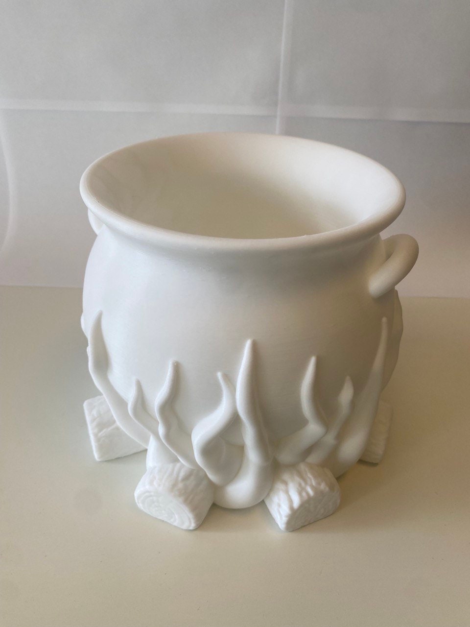 Paint Your Own Art for Halloween: Flaming Cauldron and Booh the Ghost ...