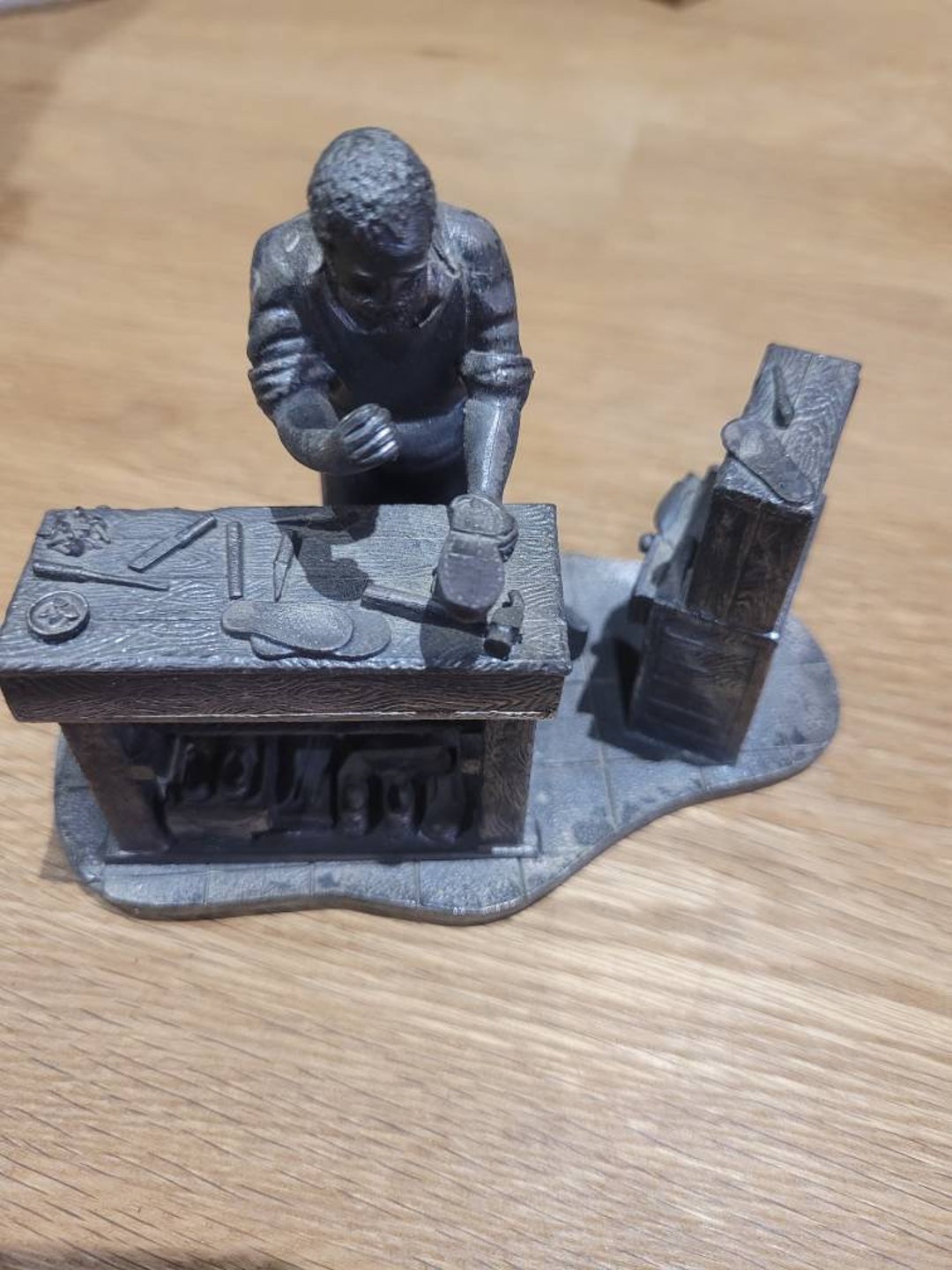 Pewter Model of the Cobbler From the Evergreen Collection - Etsy