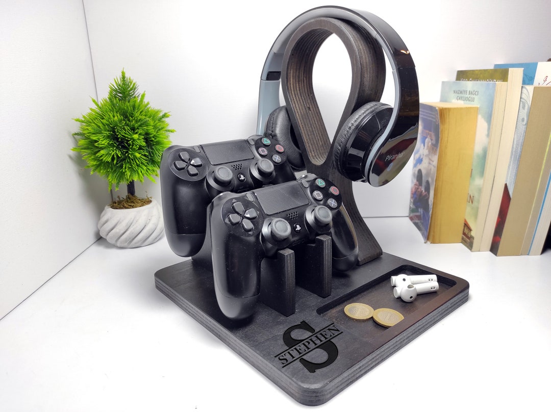 Controller and Headset Controller Stand, Xbox PS5 Gaming Controller ...