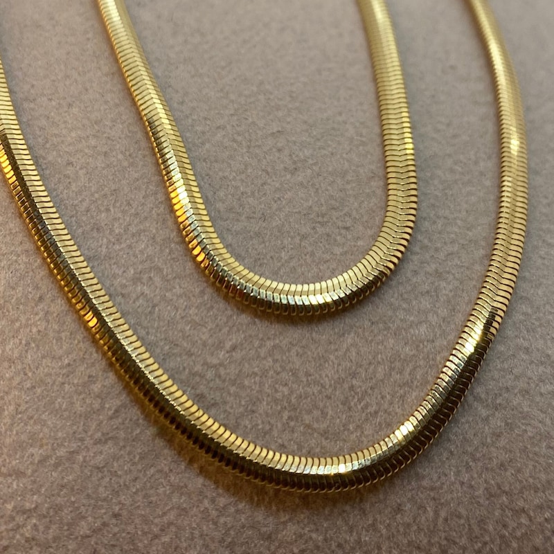 Herringbone Necklace - Etsy