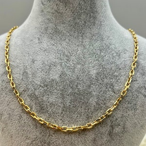 14k Gold Cable Chain, Gold Cable Chain,14k Trending Chain,14k Real Gold ...
