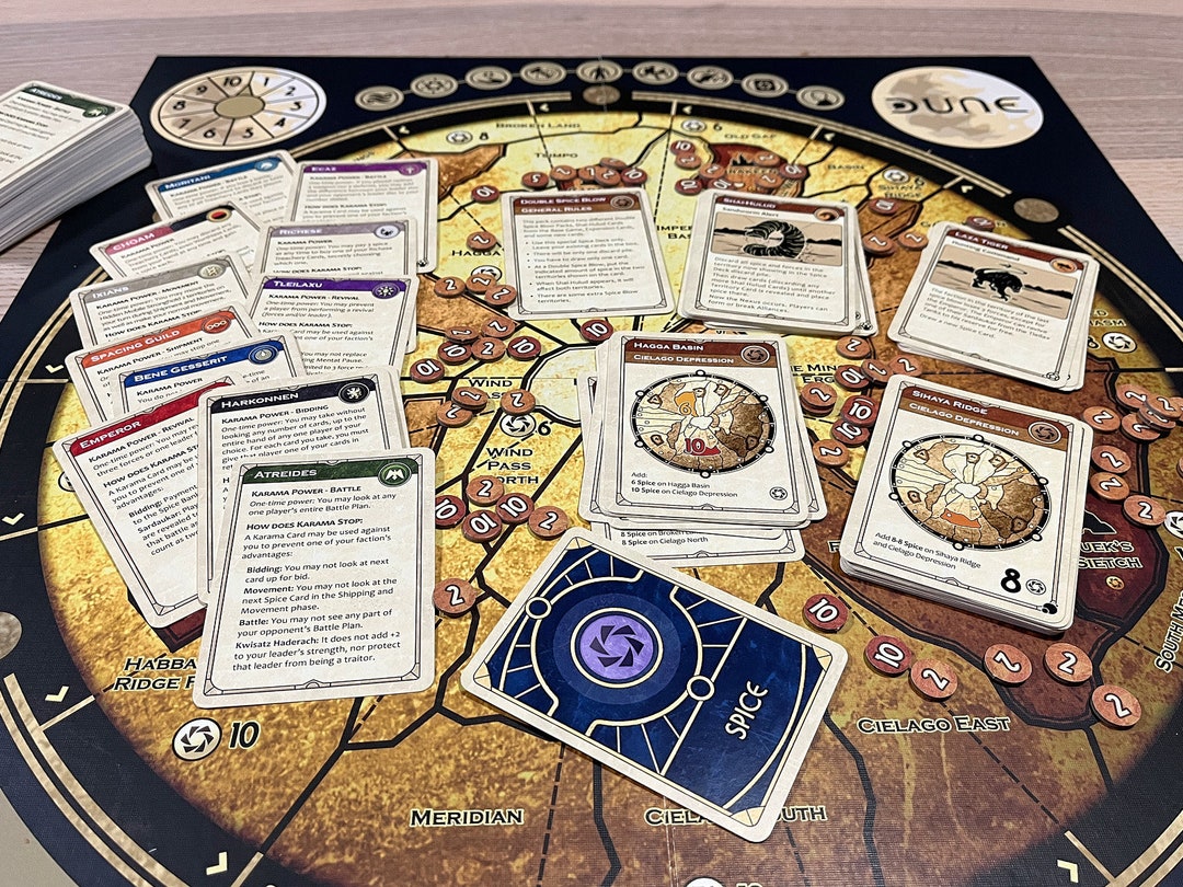 Dune (2019) - Double Spice Blow, Karama Stop Cards (unofficial Product ...