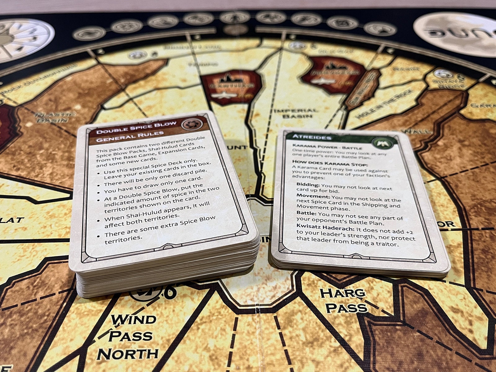 Dune 2019 Double Spice Blow Karama Stop Cards unofficial - Etsy Australia