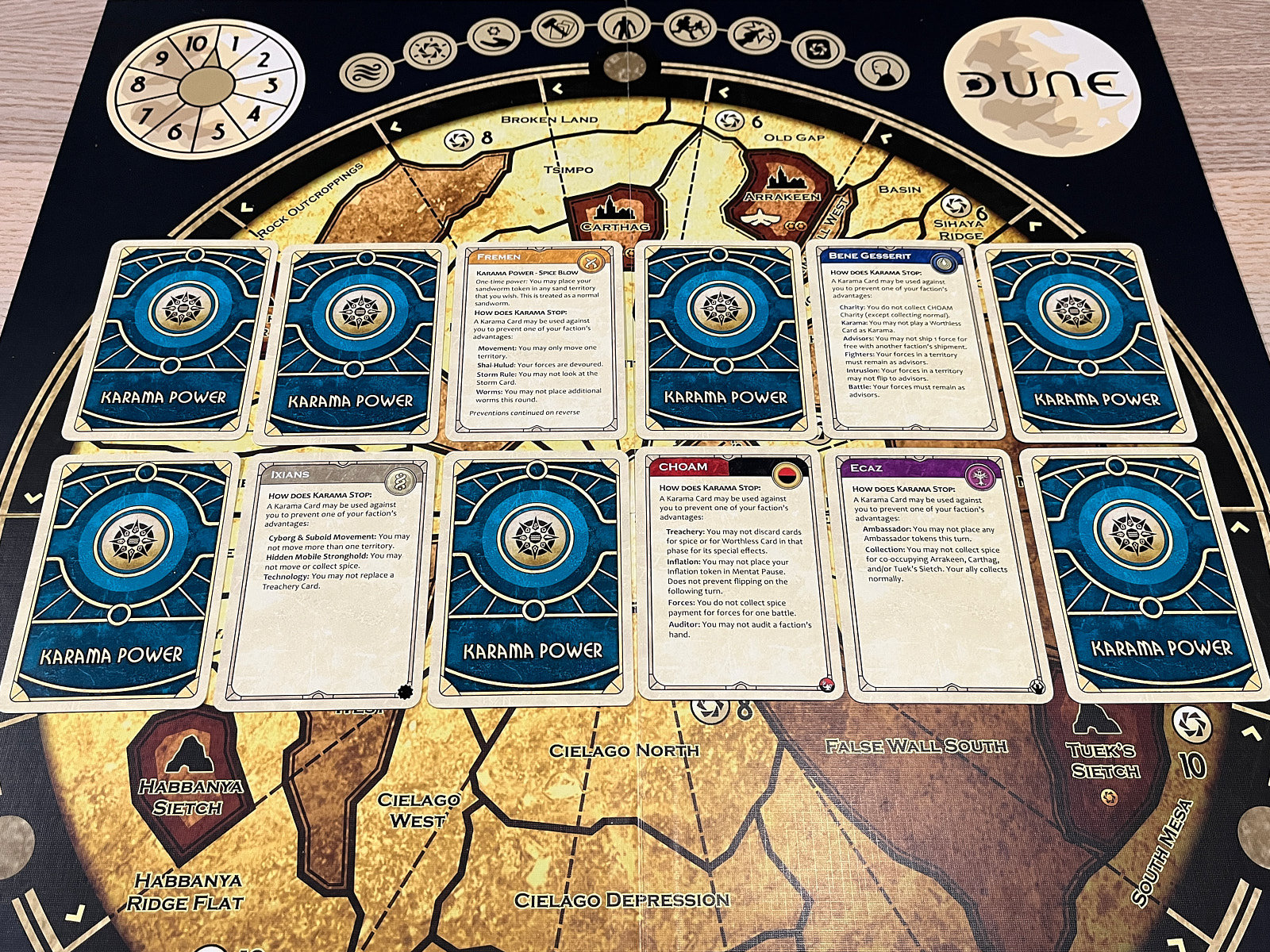 Dune 2019 Double Spice Blow Karama Stop Cards unofficial - Etsy Australia