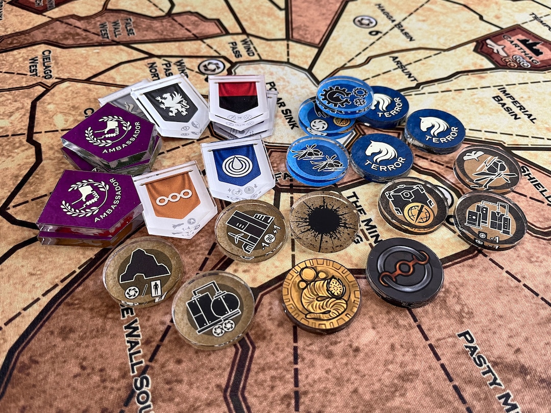 Dune (2019) - Ecaz & Moritani Plexiglass Token Upgrade (unofficial ...