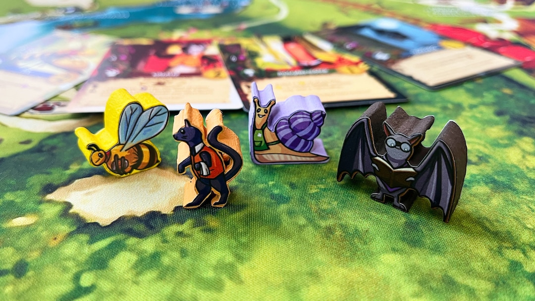 Everdell: Newleaf Meeple Sticker Pack unofficial Product - Etsy