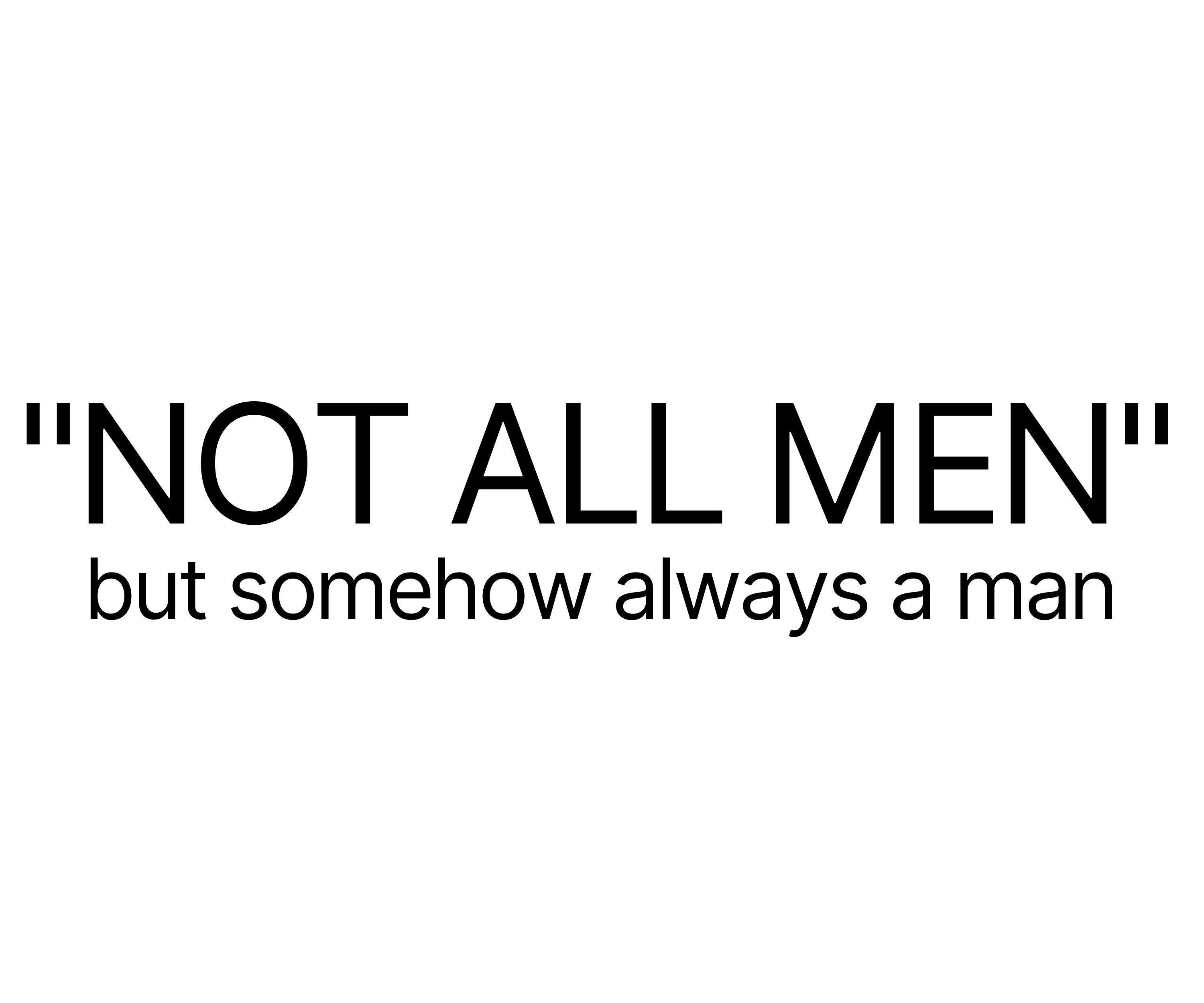 Not All Men but Somehow Always a Man SVG PNG, Feminist Shirt, Radical ...