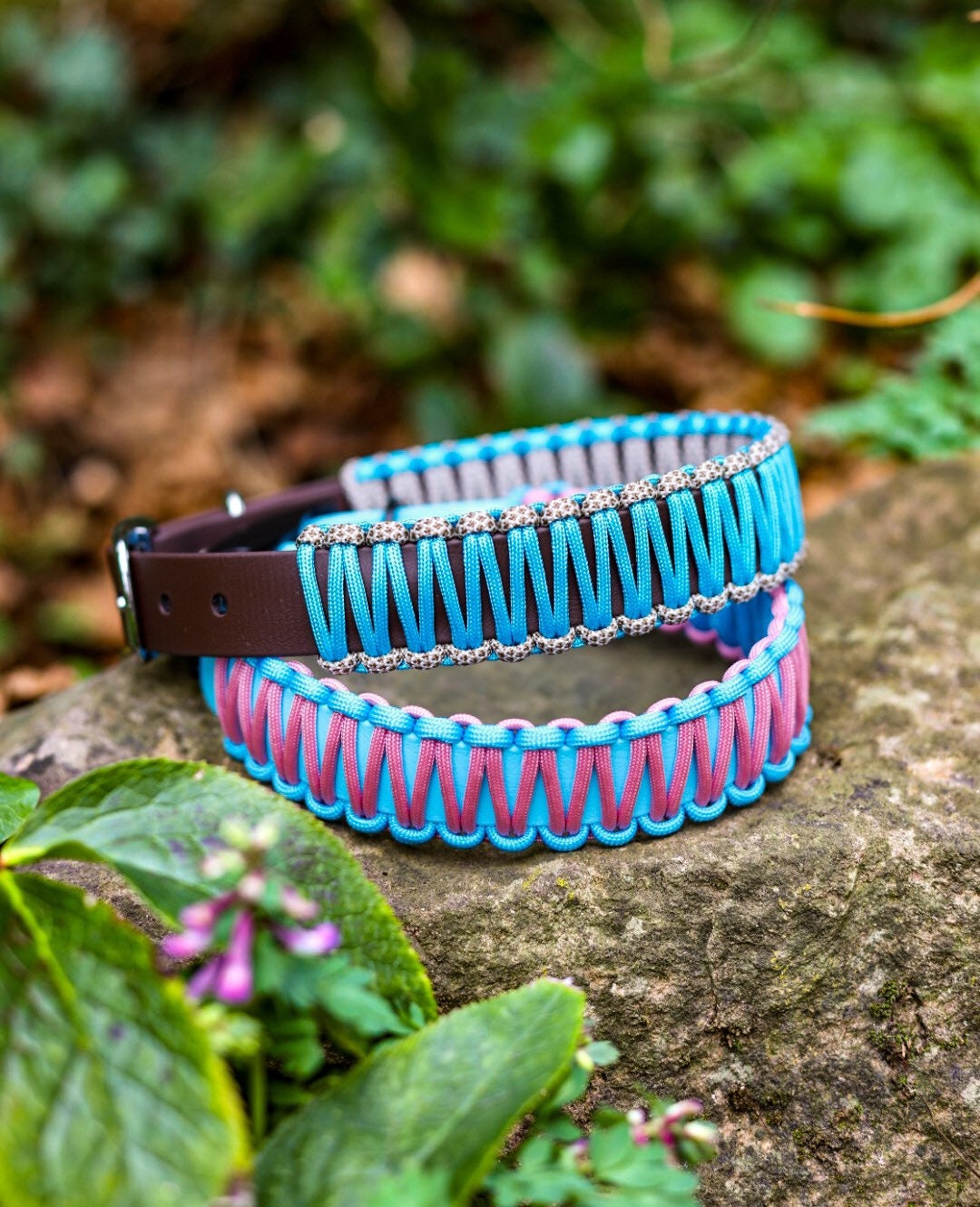 Collar Made of Biothane and Paracord in Many Beautiful Colors Made From ...