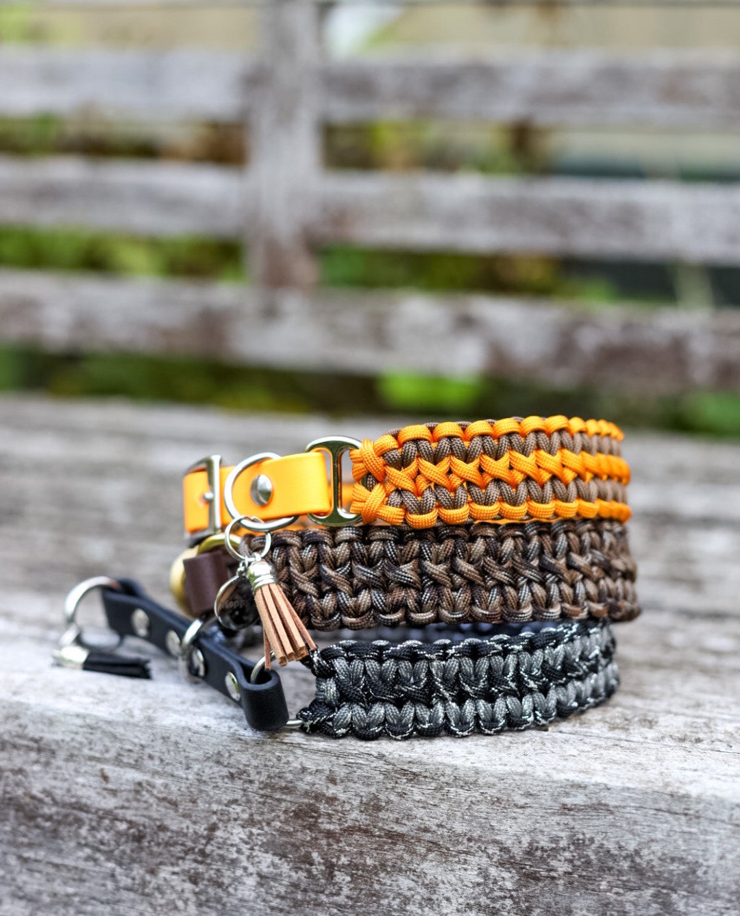 SNAPE Paracord Collar, Dog Collar, Dog, With Biothane Adapter or Pull ...