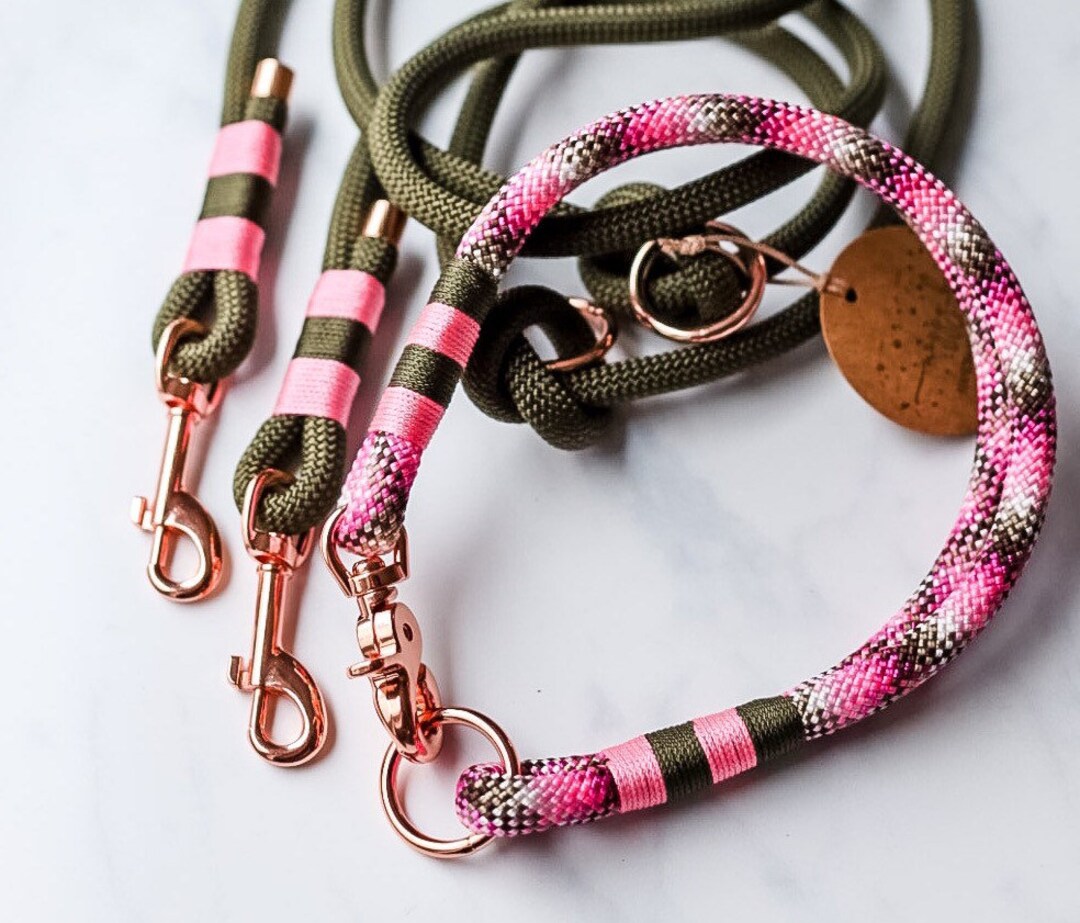 AIRIN Rope Collar Dog Collar Rope Collar in Many Beautiful - Etsy UK