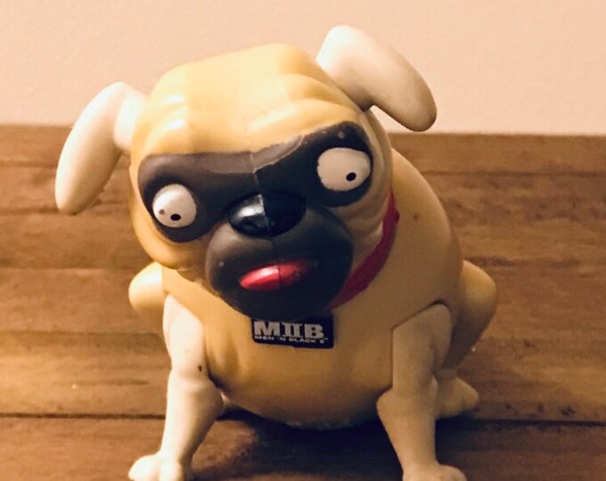 Vintage 2002 Burger King men in Black II Collectible pug Bobble Head ...