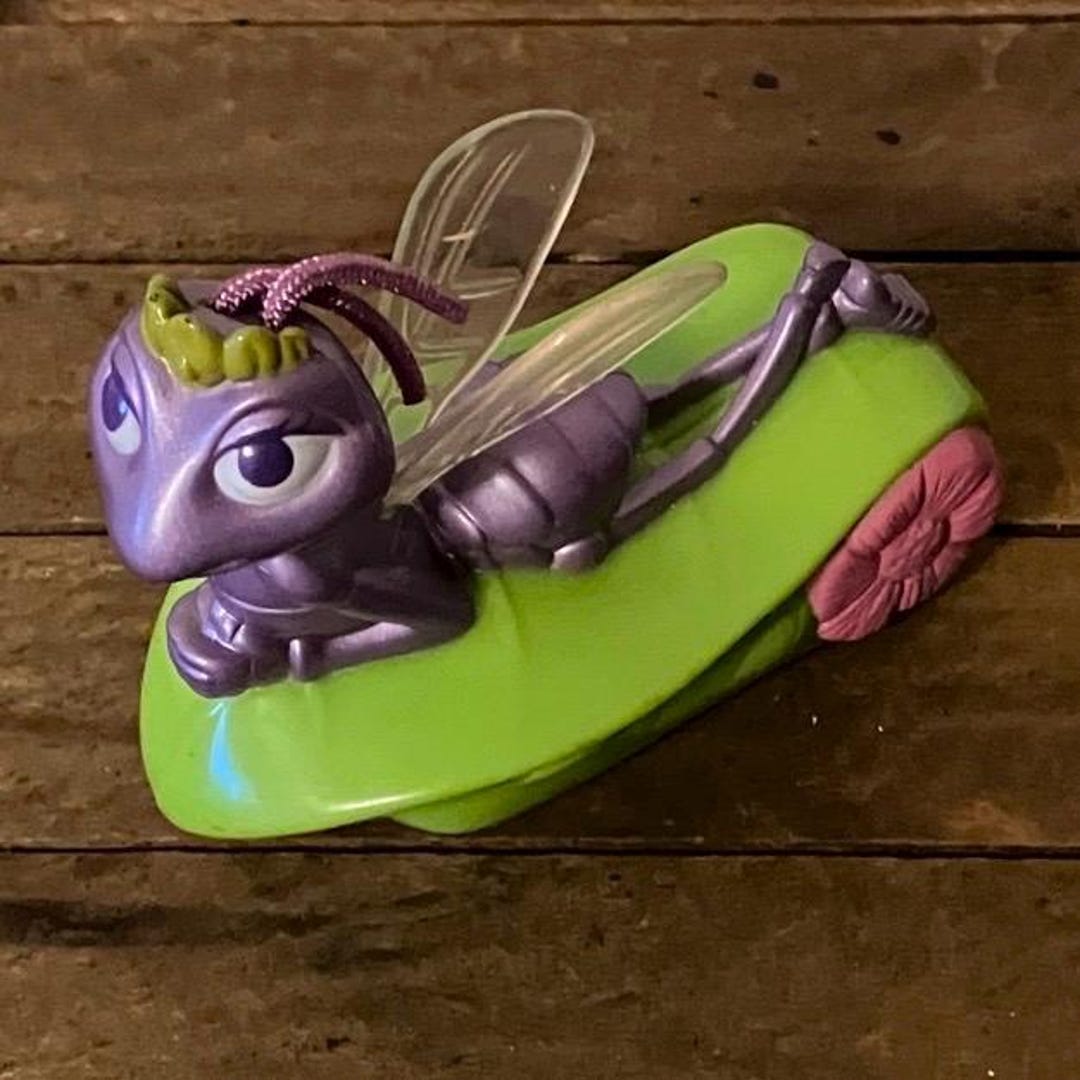 1998 Mcdonalds Princess Atta A Bugs Life Collectible Push and Pull Toy ...