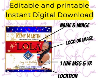 Remy Martin Label Svg - Etsy