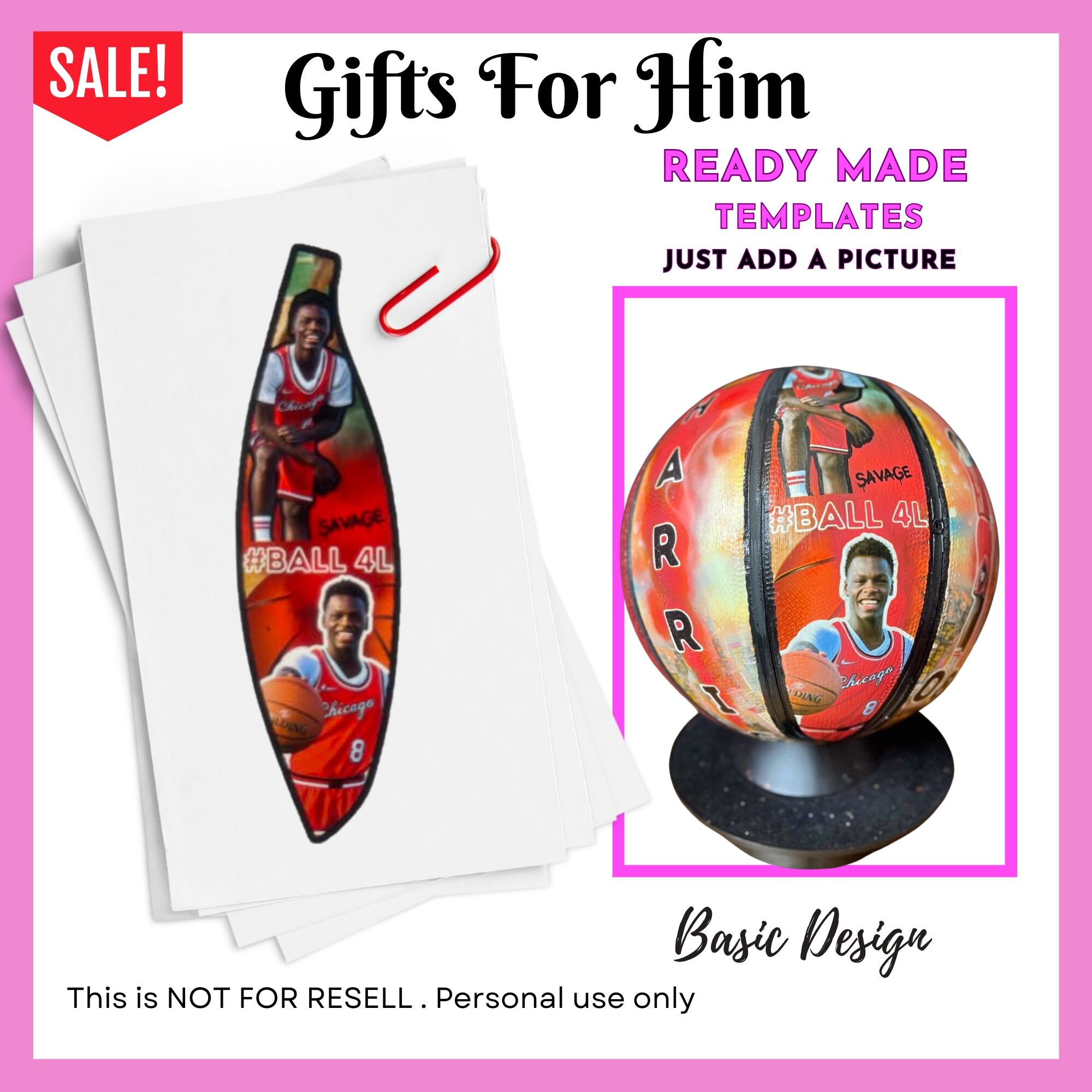 Fathers Day FOOTBALL, Fathers Day Diy Basketball With Fathers Day ...