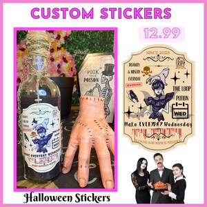 Editable Miniature Label Templates - Etsy