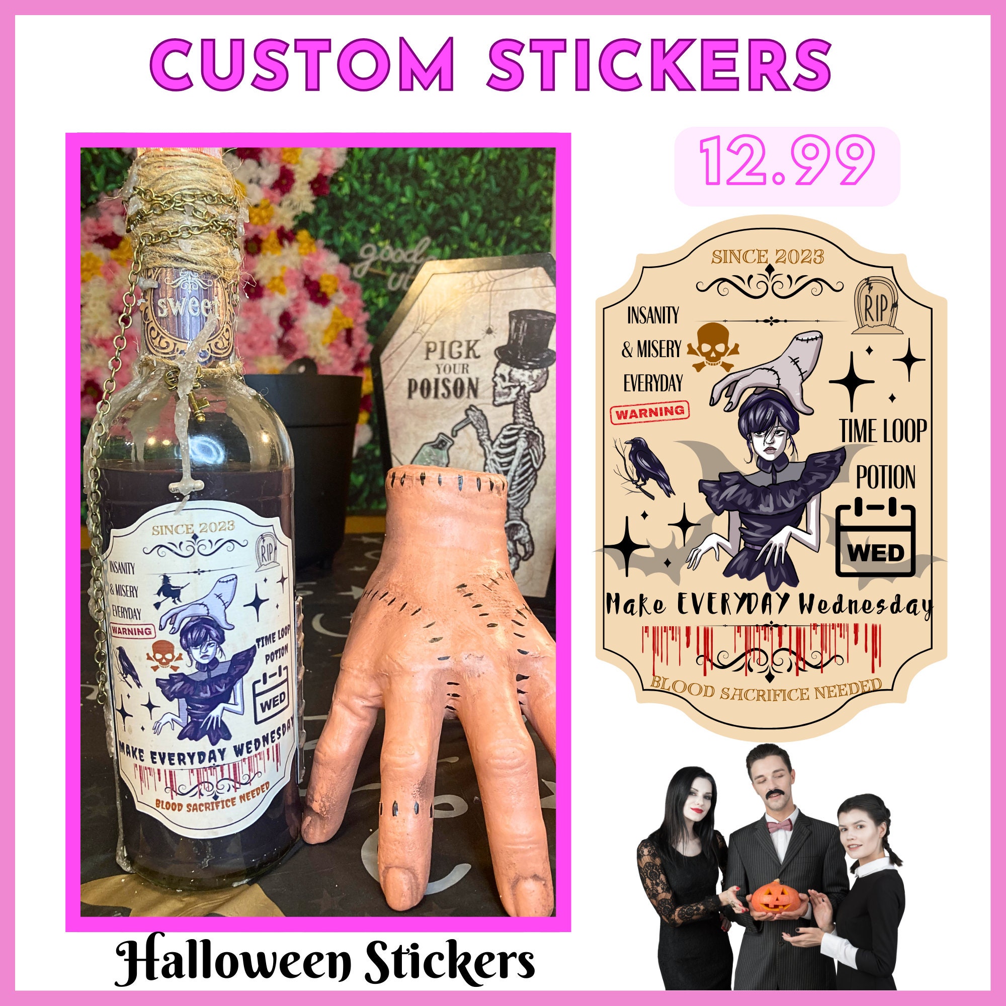 Editable Miniature Label Templates - Etsy