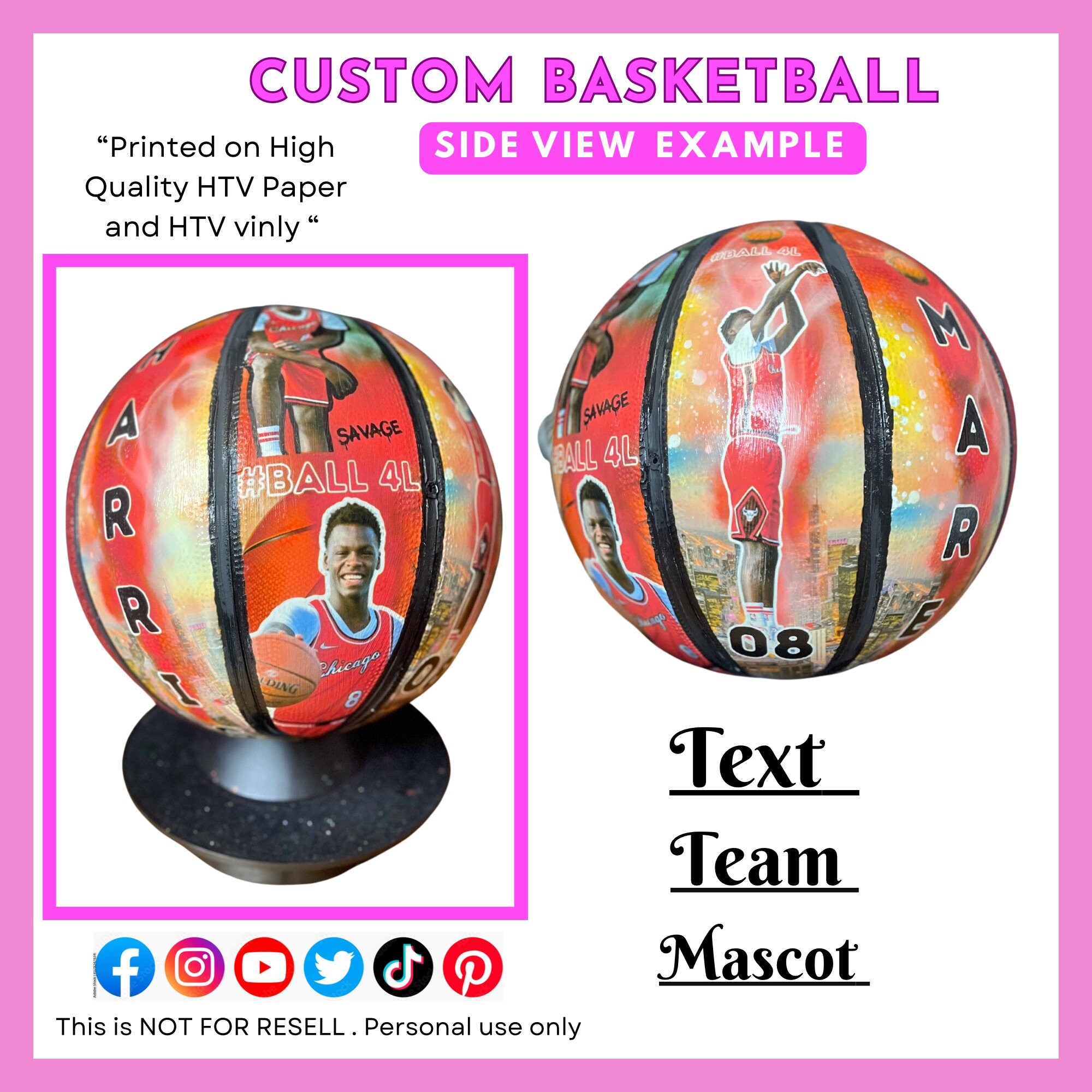 Fathers Day FOOTBALL, Fathers Day Diy Basketball With Fathers Day ...