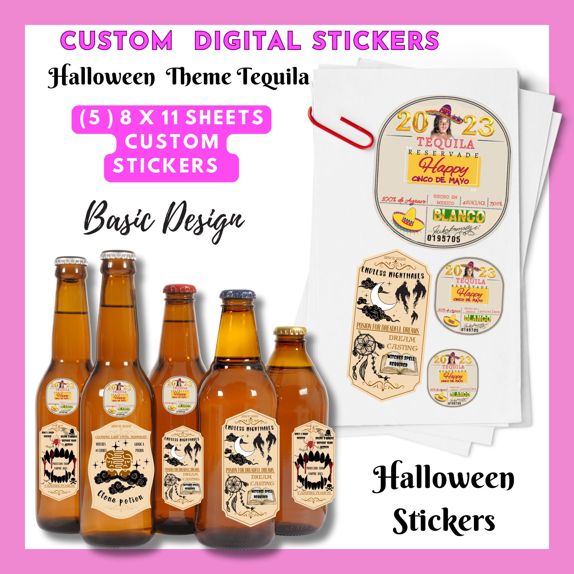 Editable Miniature Label Templates - Etsy