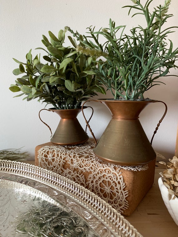 Copper Spittoon With Double Handles/ Hand Held Spittoon - Etsy