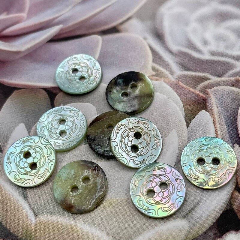 Natural Button - Etsy