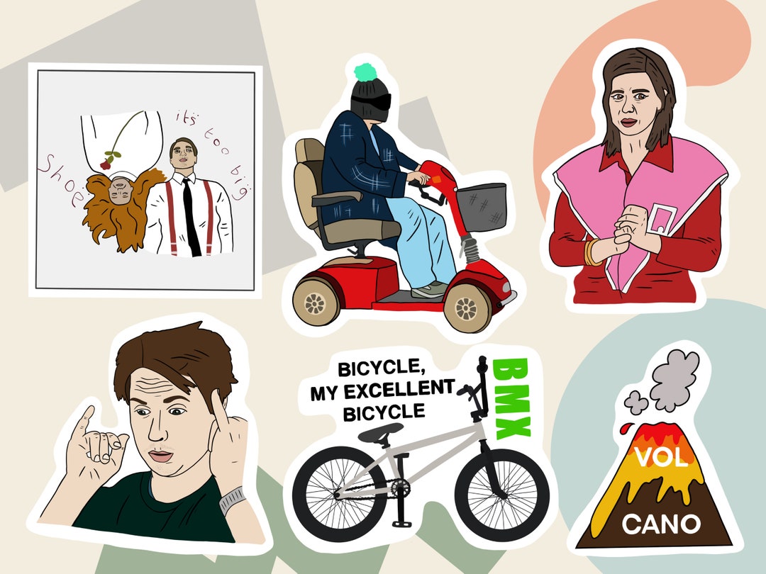 Taskmaster Series 8 Sticker Pack Decal Stickers for Laptop, . Funny ...