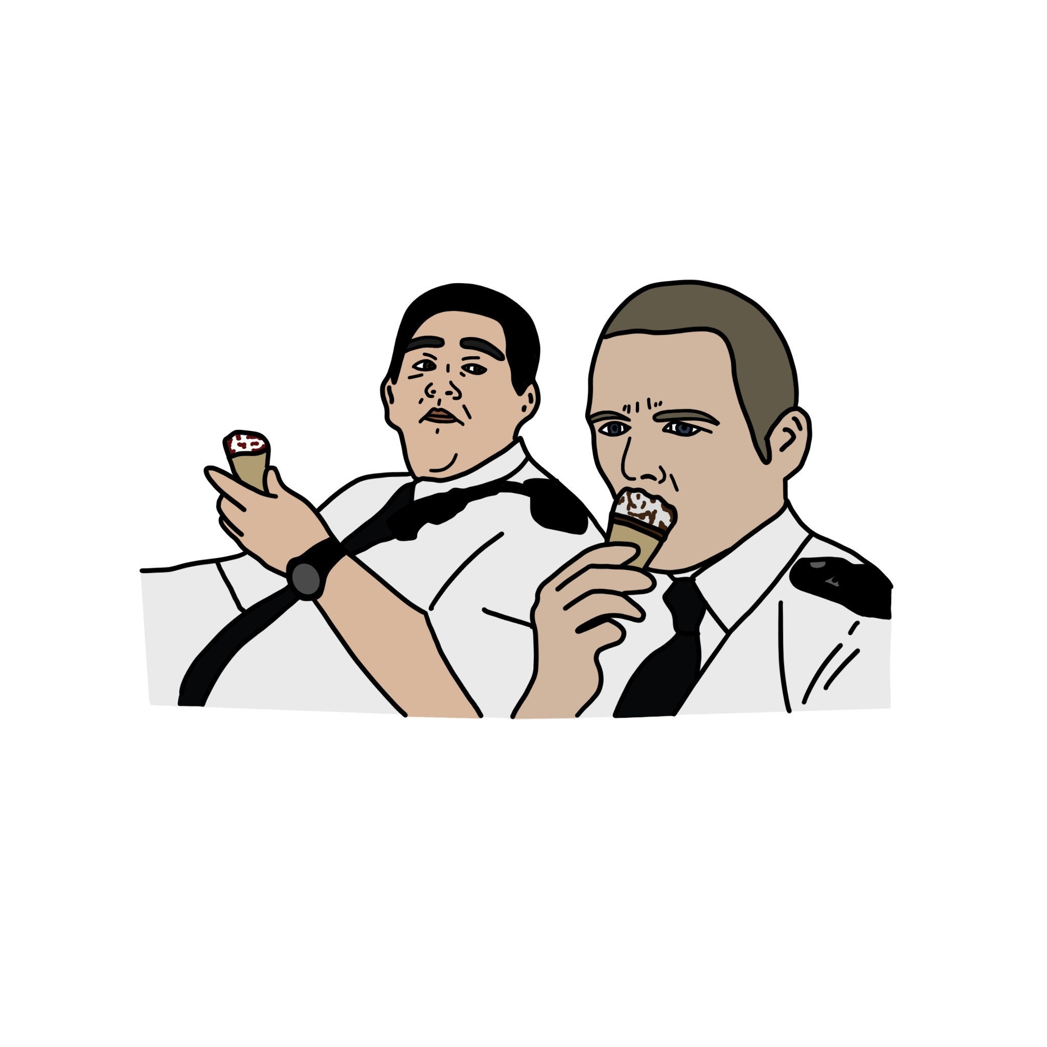 Hot Fuzz Sticker Pack Decal Stickers for Laptop Water - Etsy UK