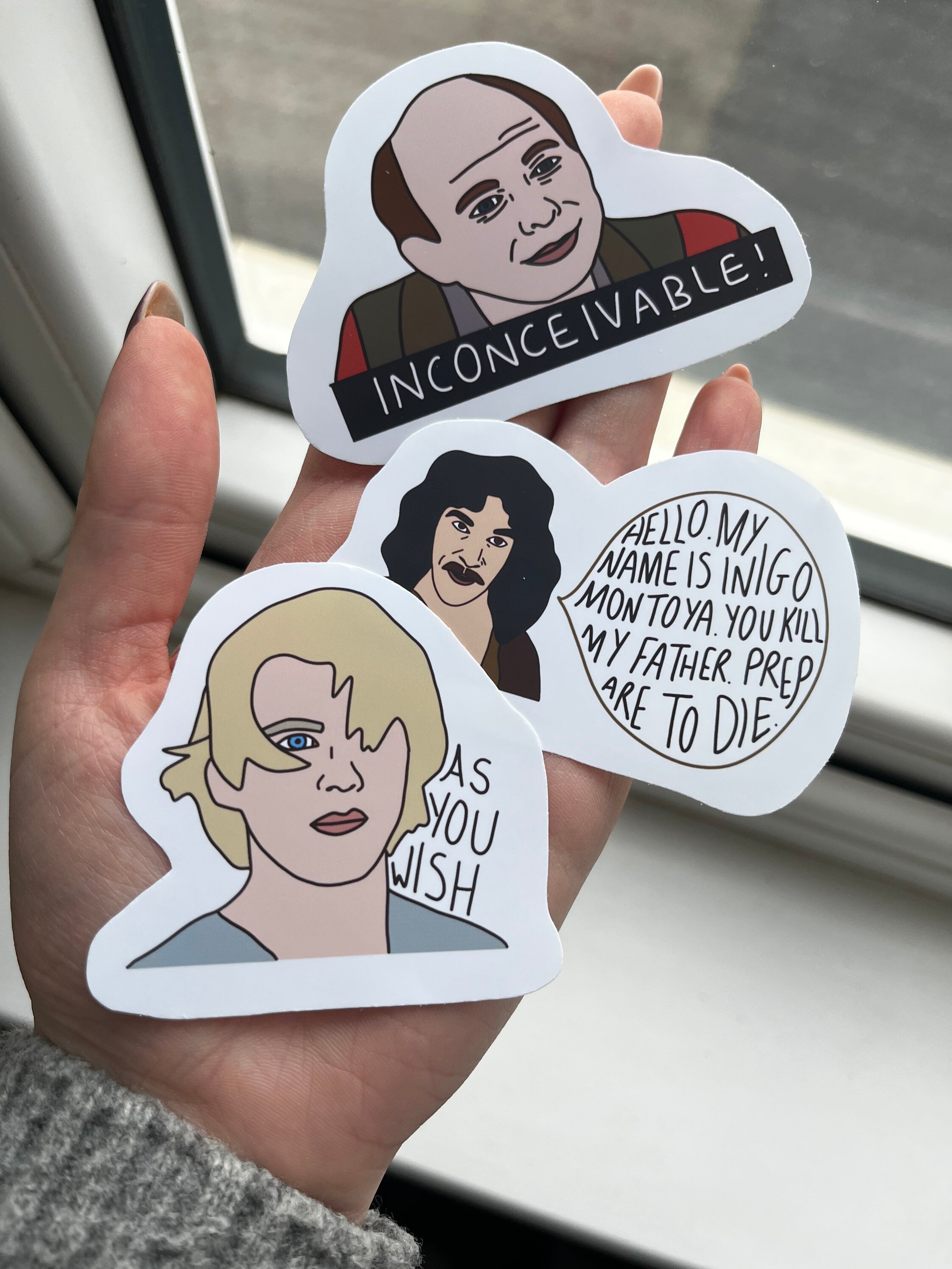 The Princess Bride Sticker Pack Decal Stickers for Laptop - Etsy UK