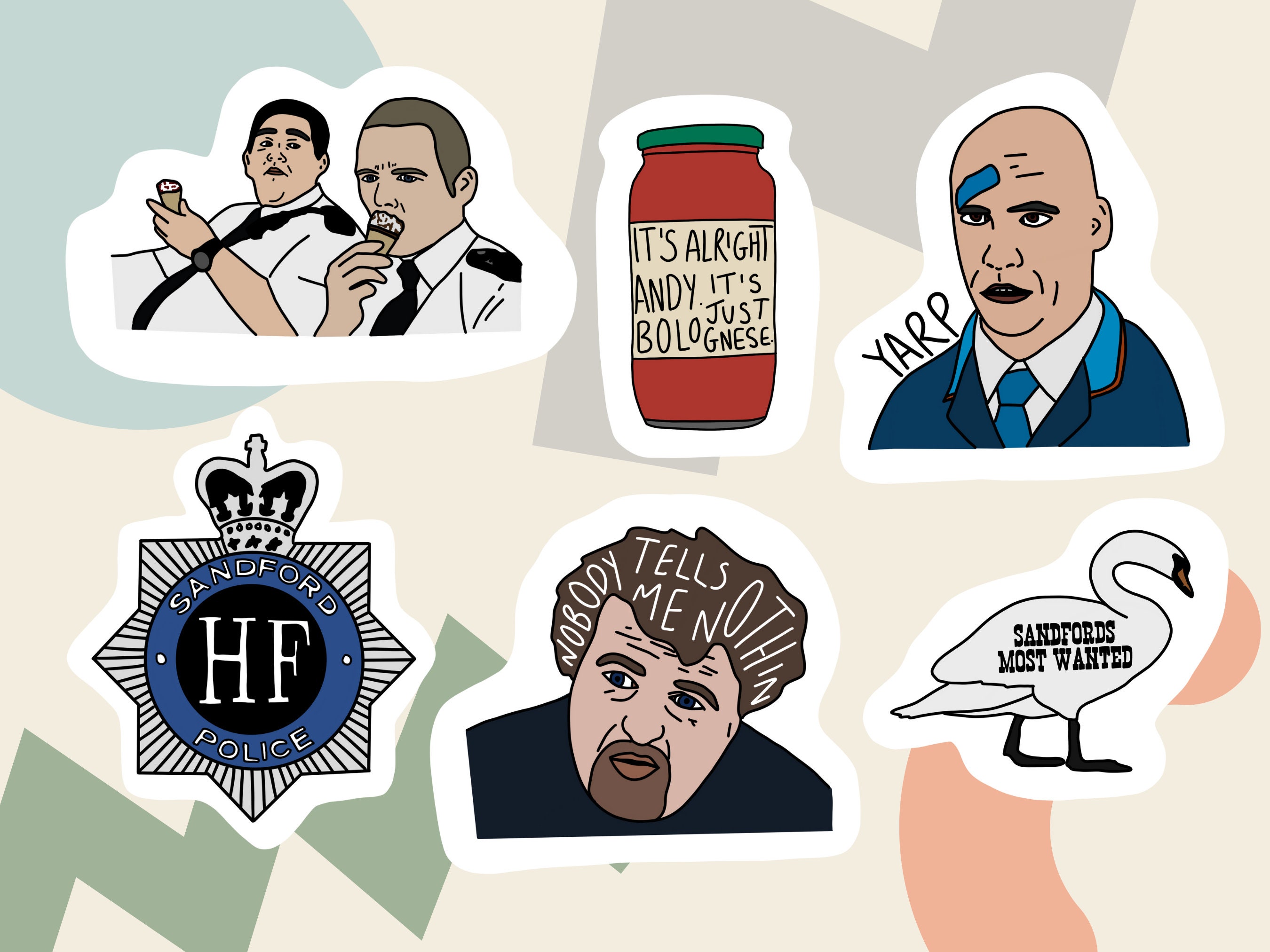 Hot Fuzz Yarp Clipart