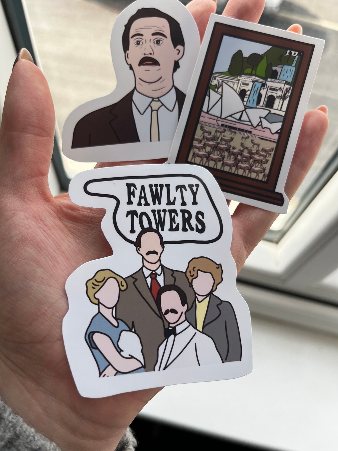 Fawlty Towers Sticker Pack Decal Stickers for Laptop Water - Etsy UK