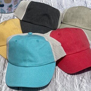 Mom and Dad Baseball Caps, Pregnancy Announcement Hats, Set of 2 ...