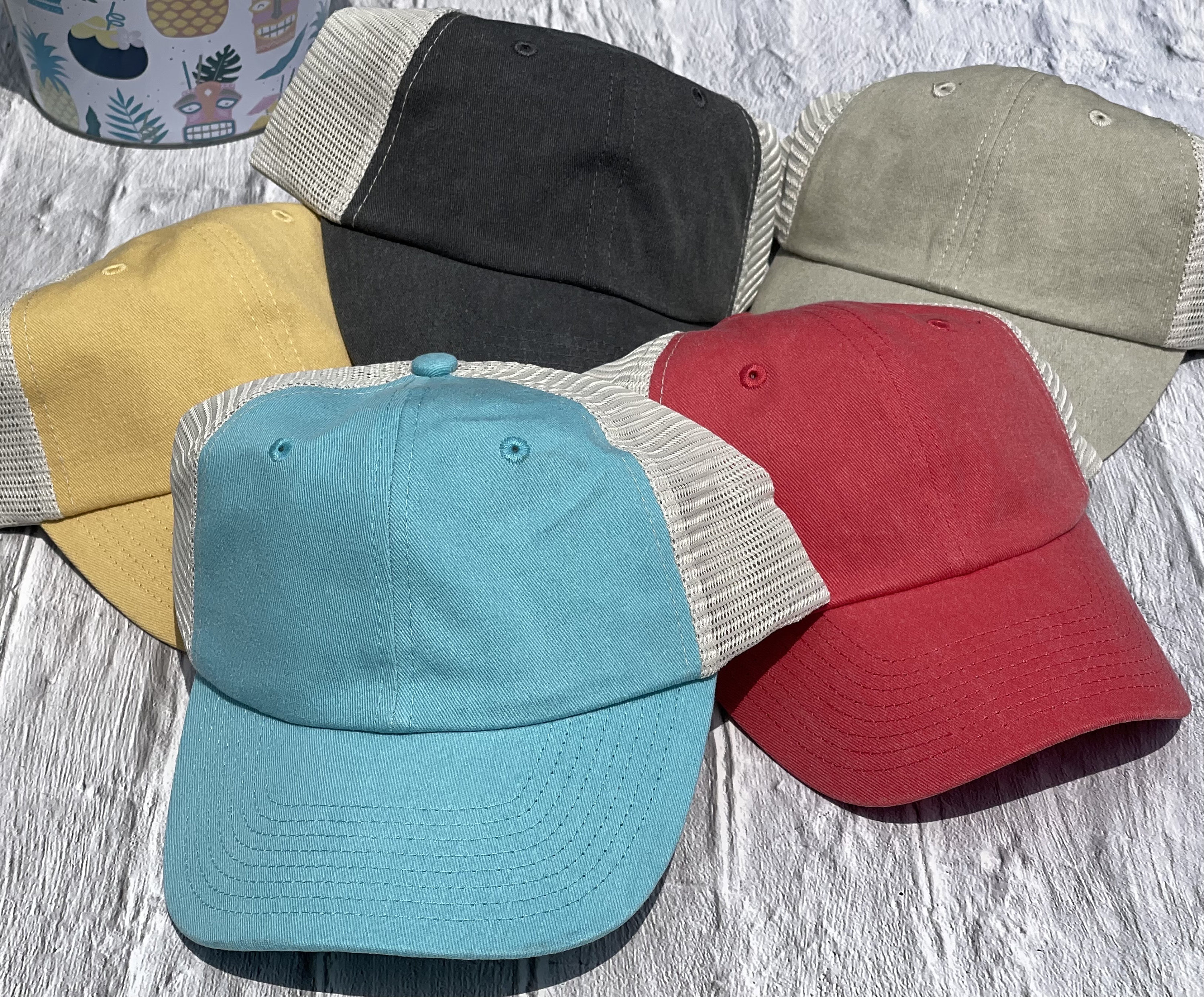 Mom and Dad Baseball Caps, Pregnancy Announcement Hats, Set of 2 ...