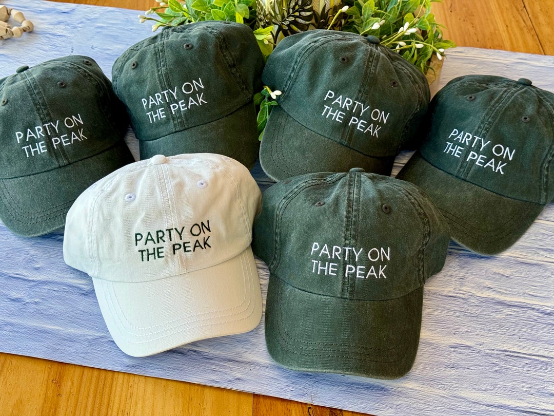 Custom Bachelorette Party Hats, Baseball Caps, Wife Vibes-drunk Vibes ...
