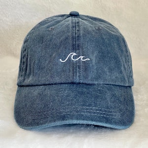 Beach Wave Hat Embroidered Baseball Cap Bachelorette Party - Etsy