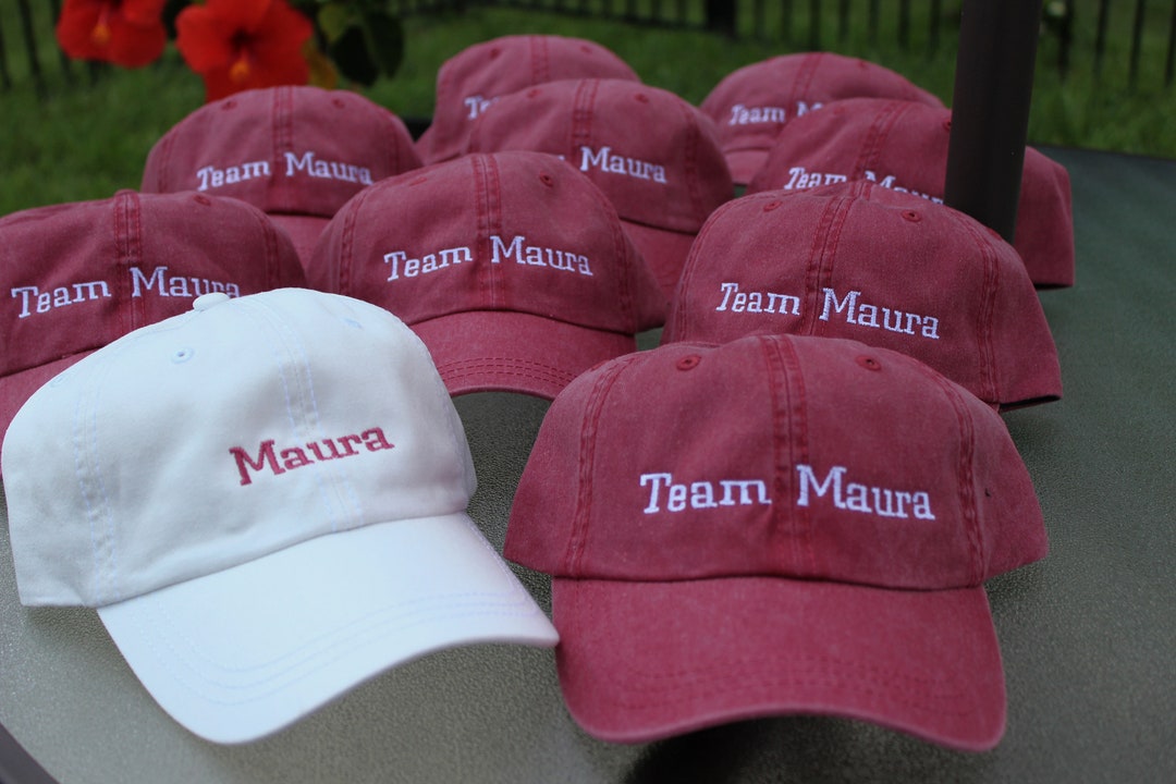 Custom Hat, Embroidered Text Baseball Caps, Embroidered Hat ...
