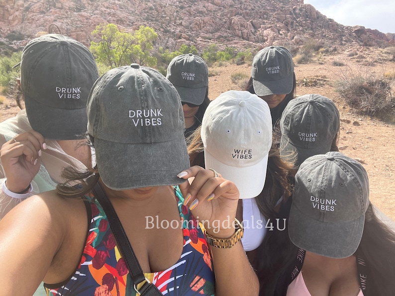 Bachelorette Party Baseball Caps Wife of the Party the Party - Etsy