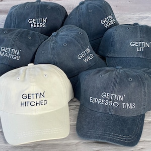 Bachelorette Party Baseball Caps, Wife of the Party, the Party Hats ...