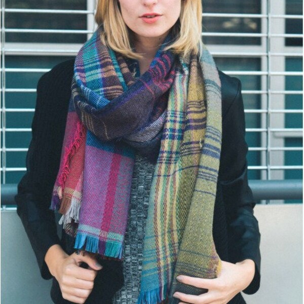 Tartan Plaid Scarf - Etsy