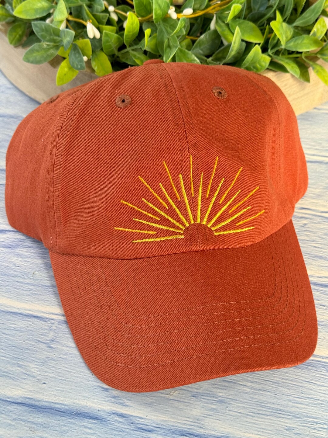 Sunrise-sunset Embroidered Hat, Bachelorette Party Favors, Low Profile ...
