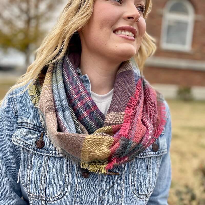 Tartan Plaid Scarf - Etsy