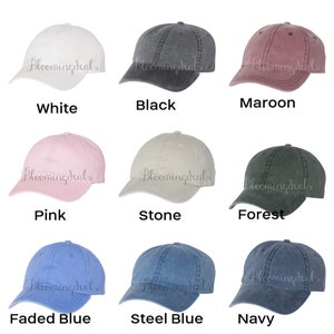 Mom and Dad Baseball Caps Pregnancy Announcement Hats Set of | Etsy